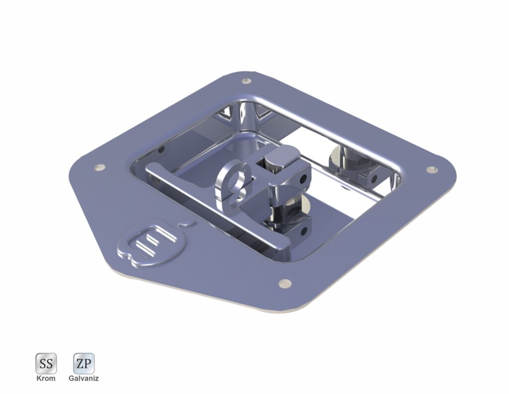 NEW RECESSED HANDLE LOCK WITH KEY – ELMACILAR OTOMOTİV